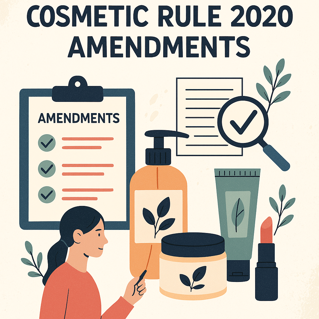 🚨 Regulatory Update: Major Amendments to the Cosmetics Rules, 2020 ...